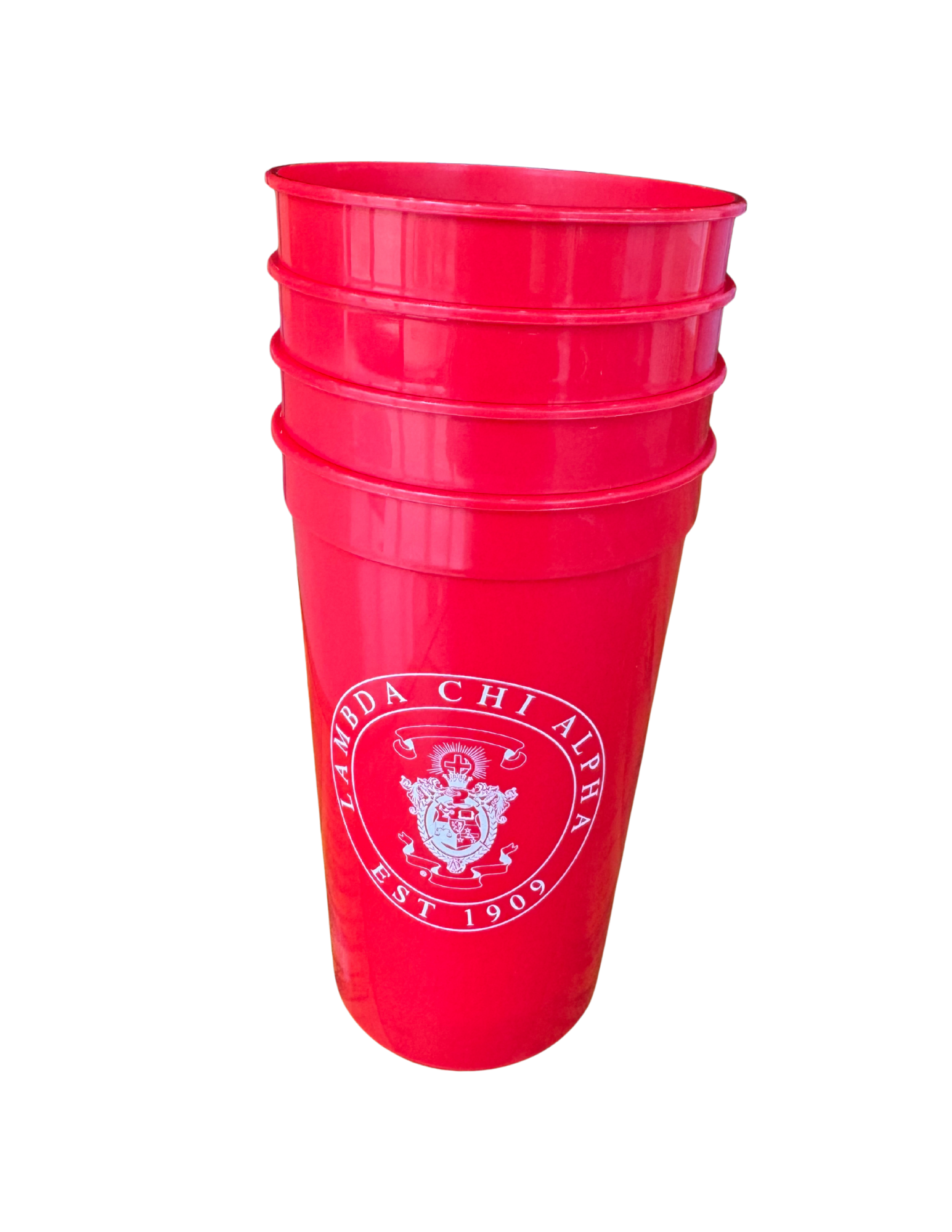 Lambda Chi Alpha Crest Stadium Cups – Houndstooth Greek